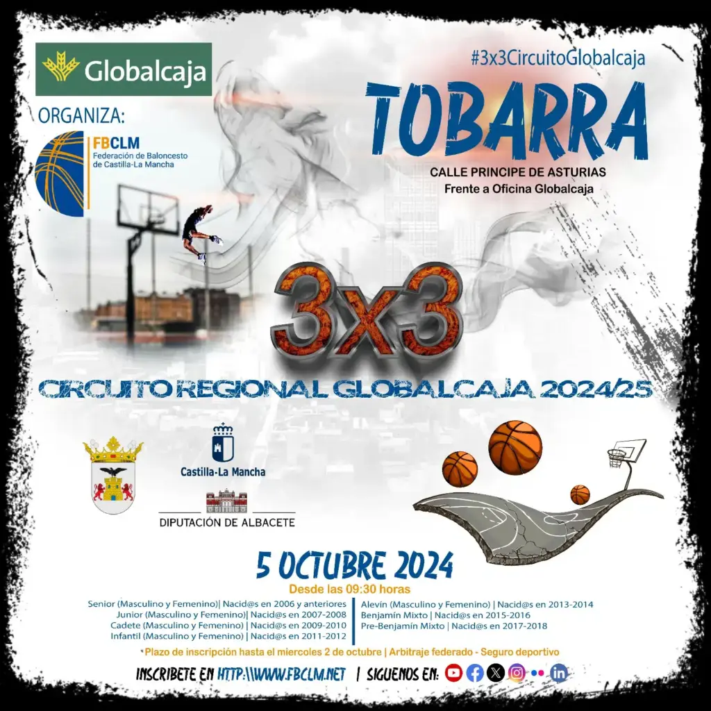 ¡Inscripciones Abiertas! Circuito 2024-2025 de 3×3 Global Caja Comienza ...
